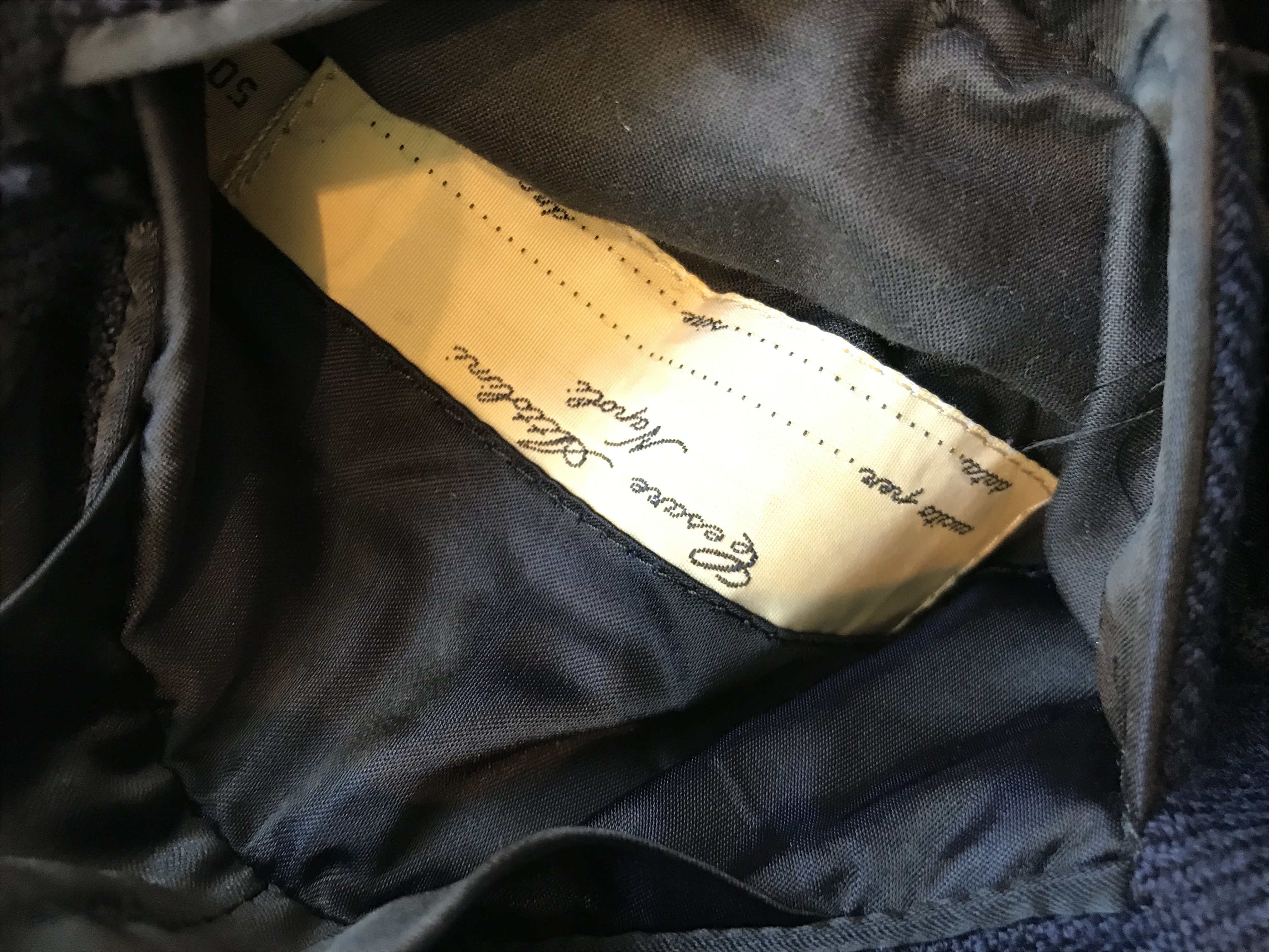 既成服の至高;CesareAttorini チェーザレアットリーニ ネイビー 既成服の至高;CesareAttorini チェーザレアットリーニ ネイビー